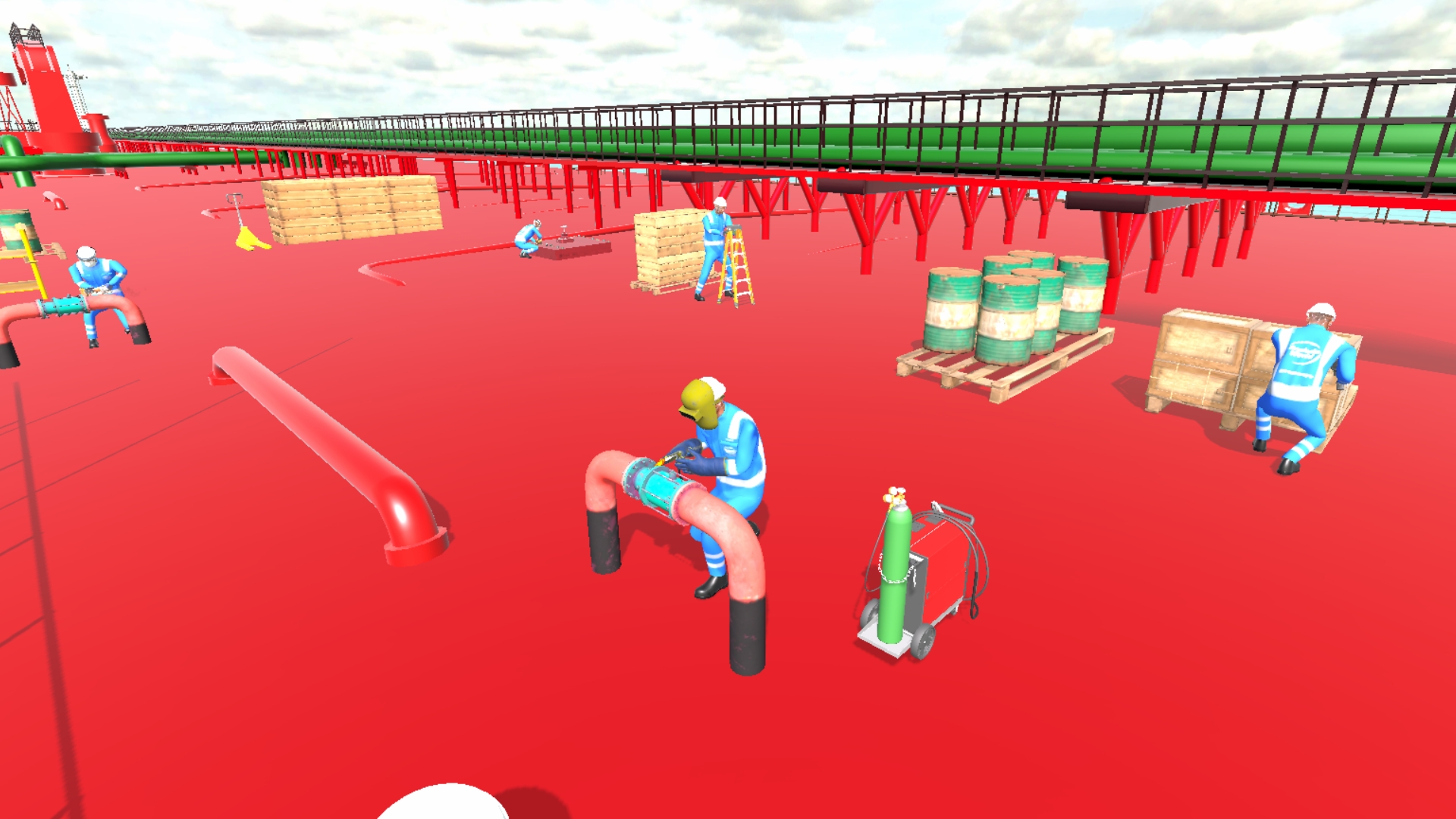 Case Study: Hand Injury VR Simulator for Dry Docks Company in Dub