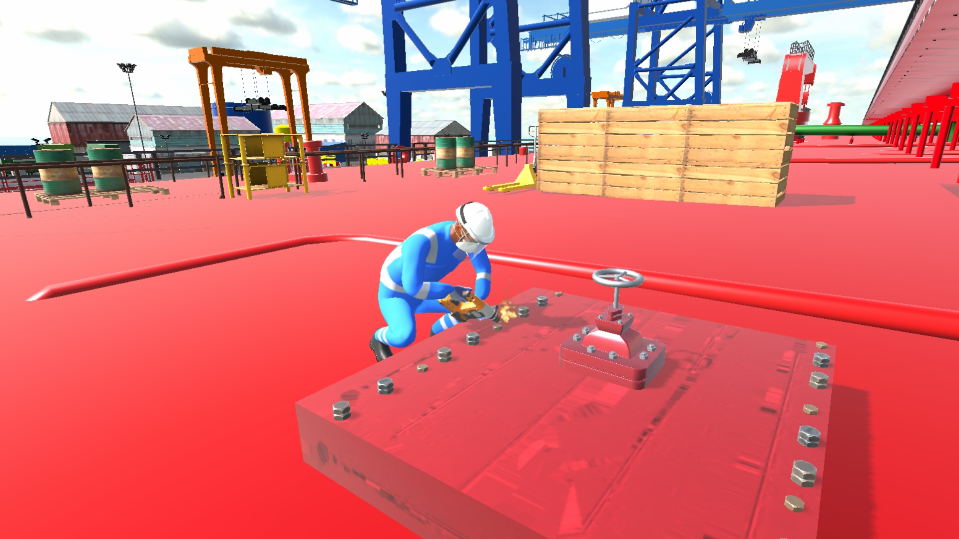 Case Study: Hand Injury VR Simulator for Dry Docks Company in Dub