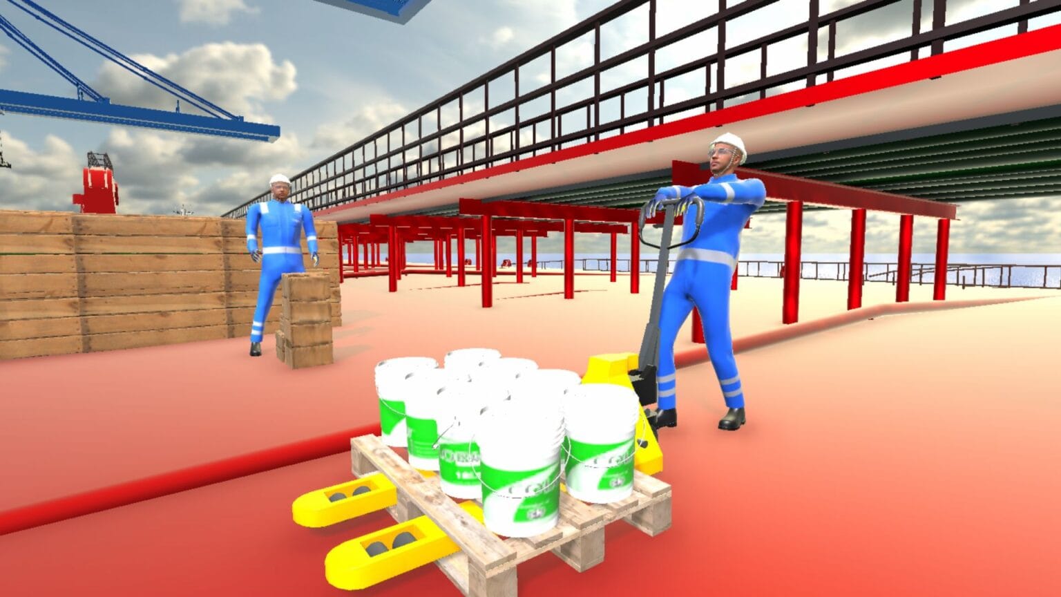 Manual Handling VR Safety Training Simulation for Shipping & Logistics ...