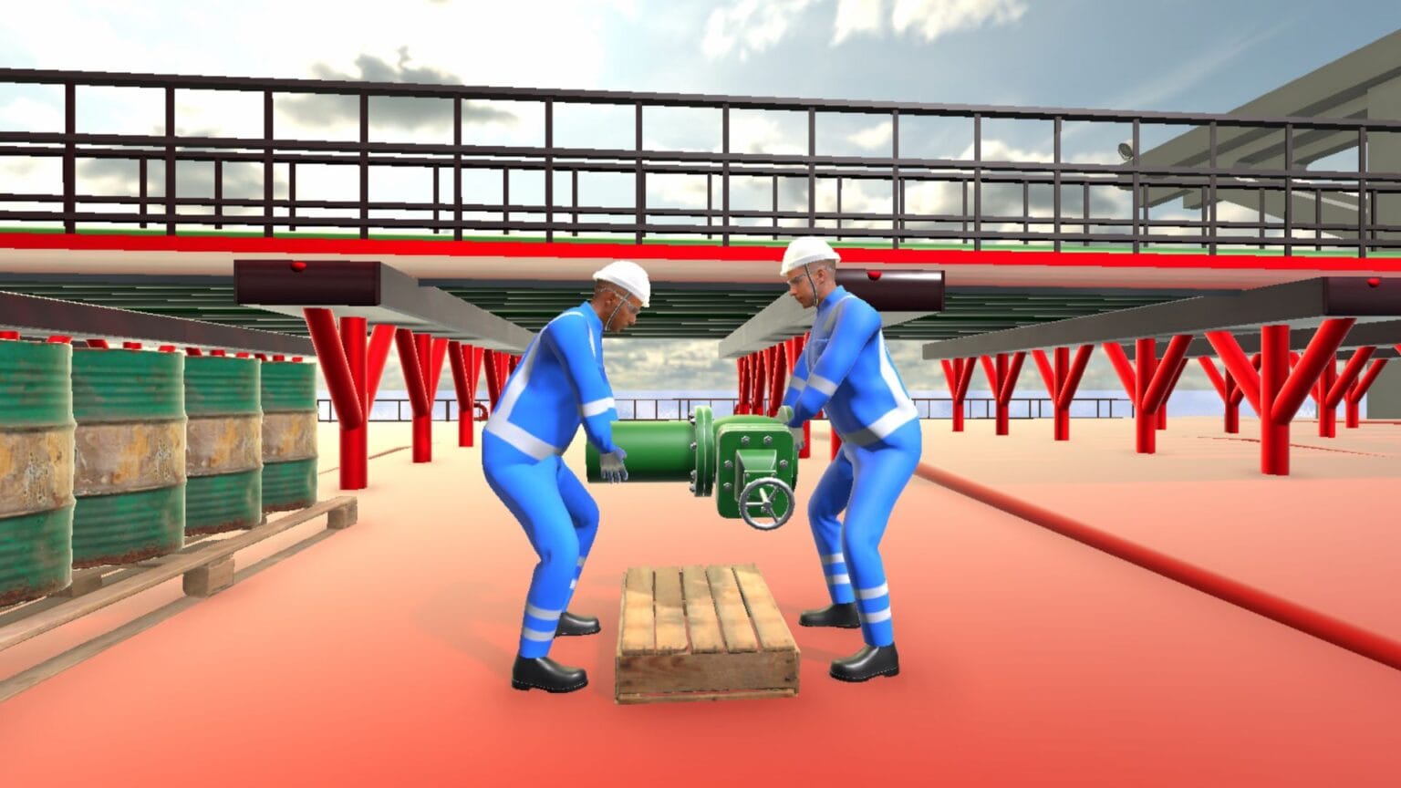 Manual Handling VR Safety Training Simulation for Shipping & Logistics ...