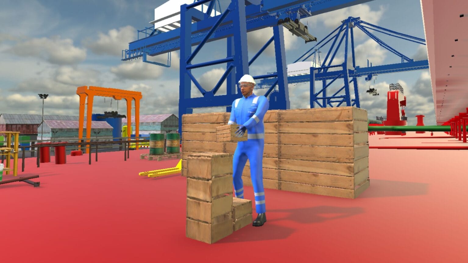 Manual Handling VR Safety Training Simulation for Shipping & Logistics ...