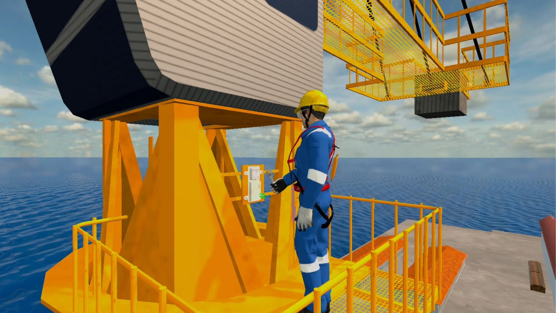 Work at Height VR Simulator for Leading Dry Docks Company in Dubai